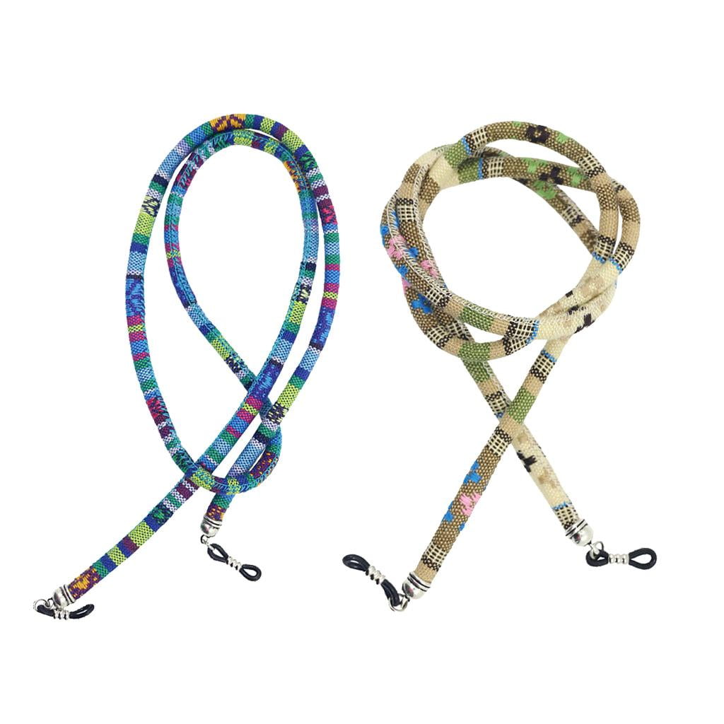 Wswqop 2 Pieces Sunglasses Neck Cord Strap Eyeglass Glasses String ...