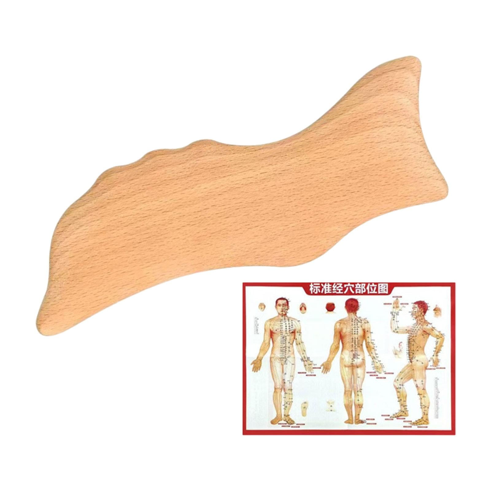 Wswqop Gua Sha Massage Tool Gua Sha Board Wooden Lightweight Sturdy ...