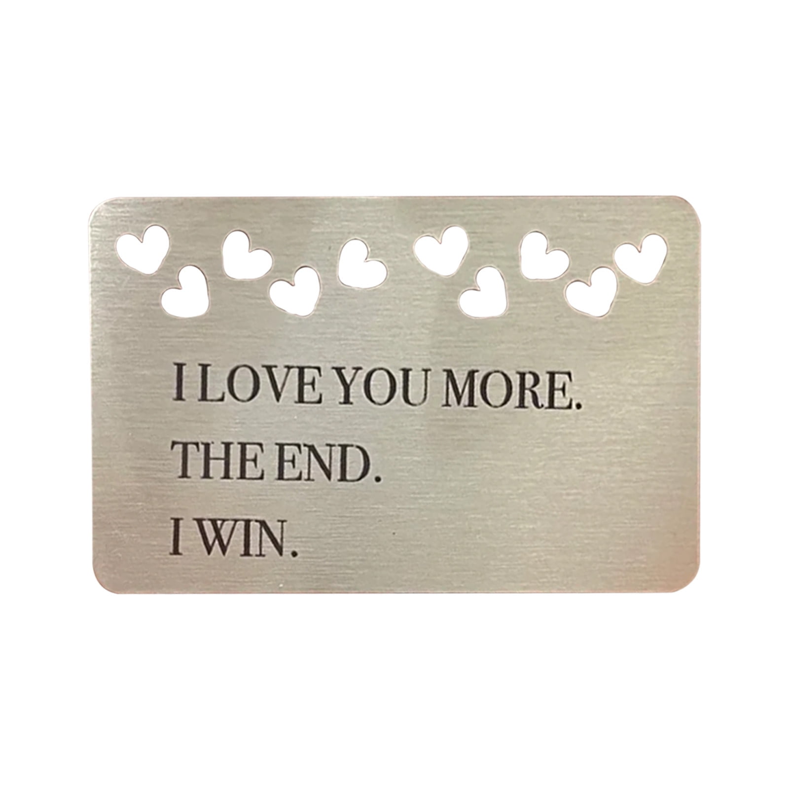WtZbdo I Love You Gifts for Her, I Love You to the Moon and Back Metal ...