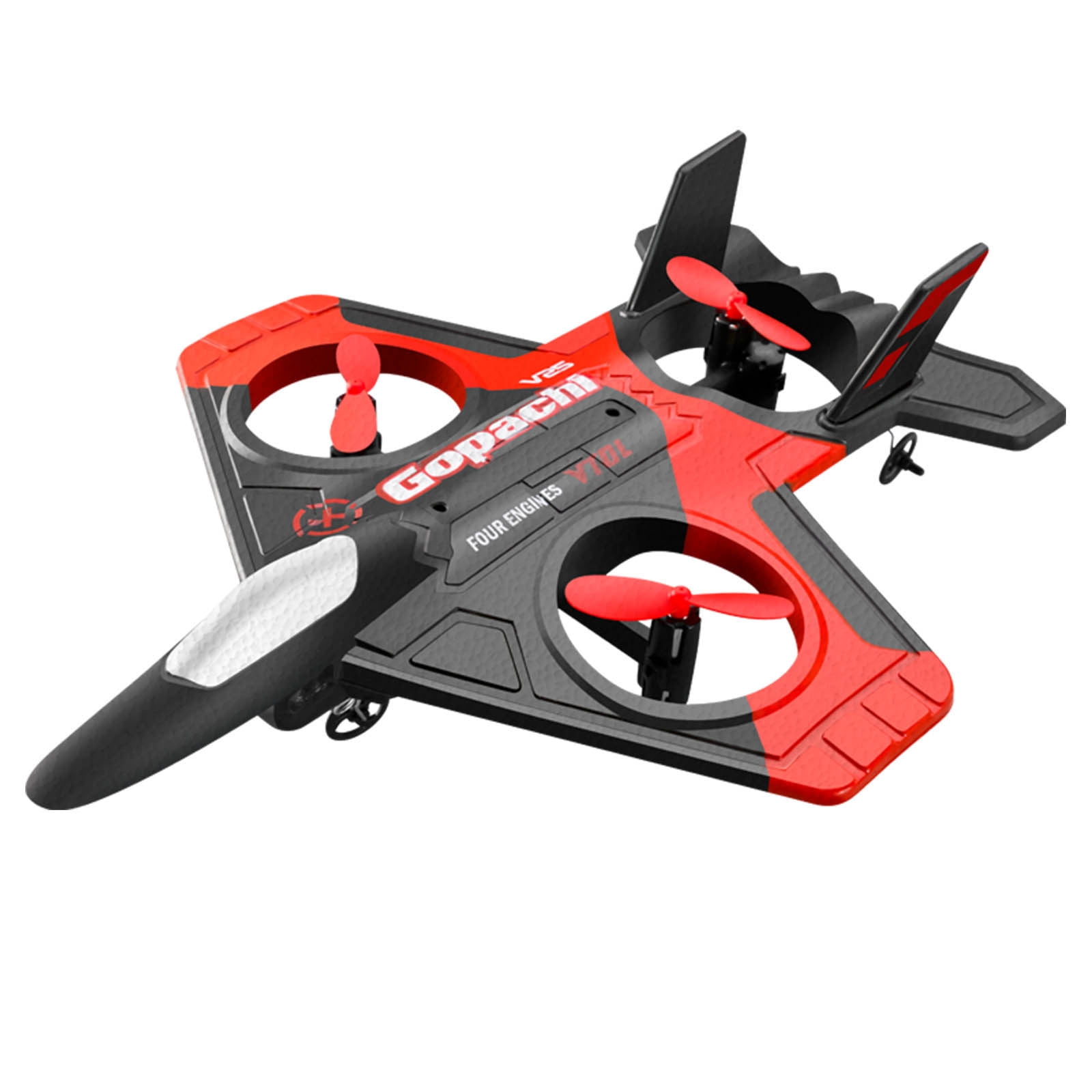 WtZbdo Remote Control Wireless Airplane Toy - 2.4Ghz Foam RC Fighter ...