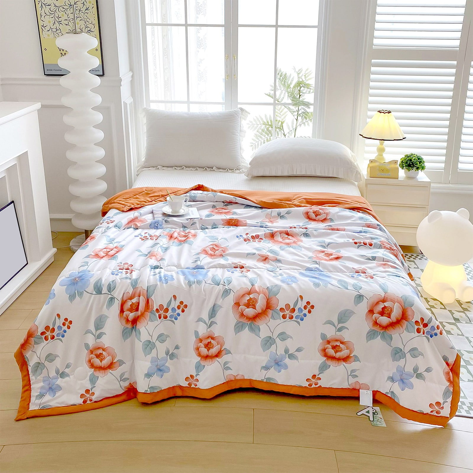 Wtgtog Summer Washed Conditioned Quilt Summer Cool Quilt Machine ...