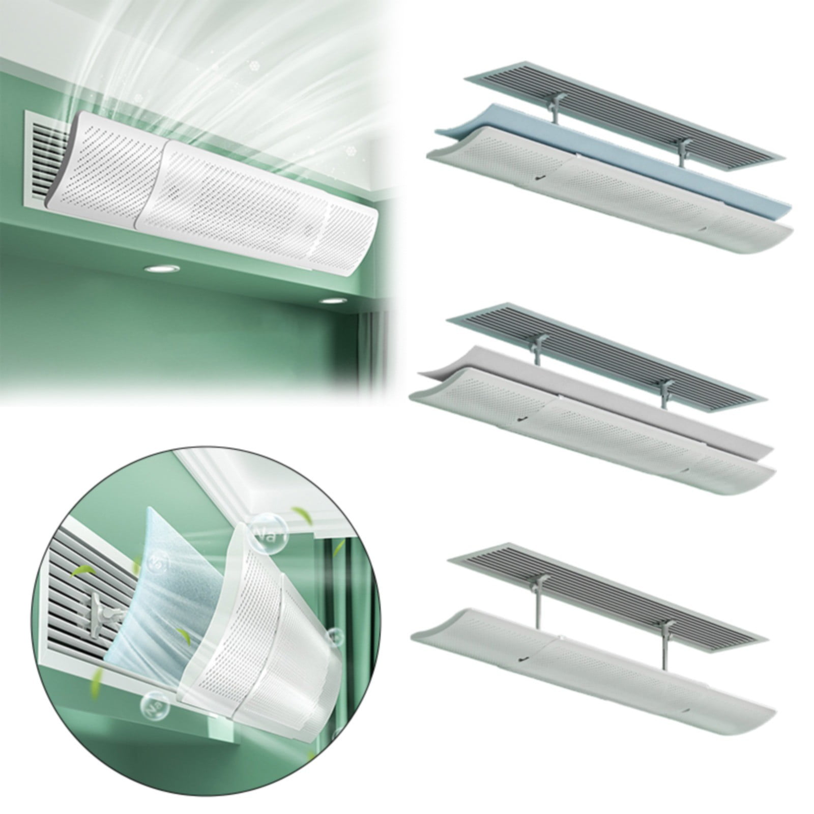 Wtsjunt Tool Bag Retractable Air Conditioner Air Deflector Confinement ...