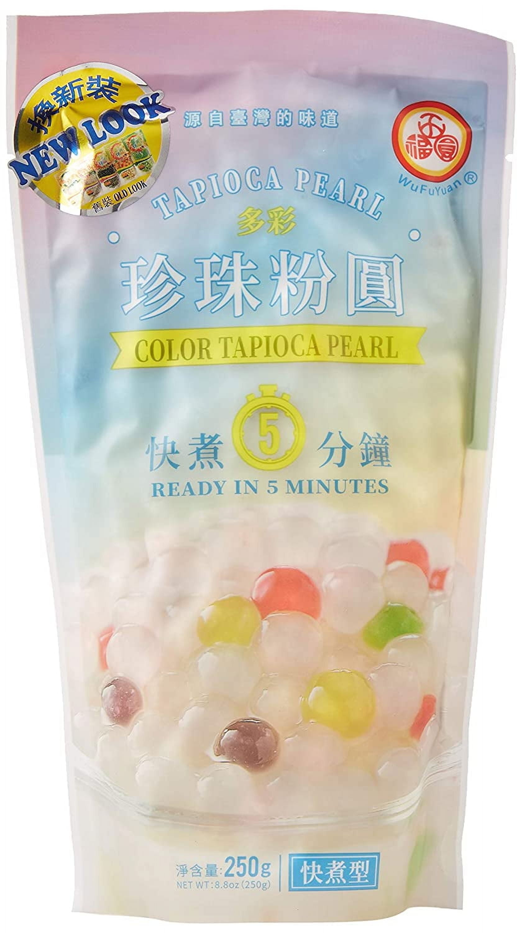 Wu Fu Yuan Colored Tapioca Pearl, 8.8 Ounces - Walmart.com