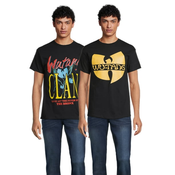 Wu-Tang Clan Men's & Big Men's Wu-Tang Graphic Tees, 2-Pack, Sizes S ...