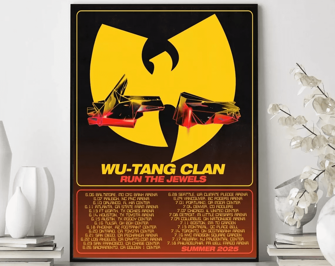 Wu Tang Clan Summer Tour 2025 With Run The Jewels Schedule Dates List ...