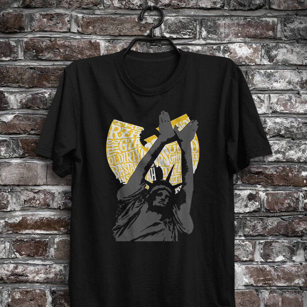 Wu Tang Clan WuTang Clam Statue Of Liberty T shirt RZA GZA Ghostface ...