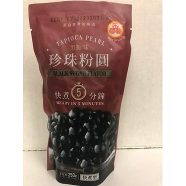 WuFuYuan 5 Varieties Boba Tapioca Pearls Bundle 8.8 Oz with 50 Karat Wide Straws - Walmart.com