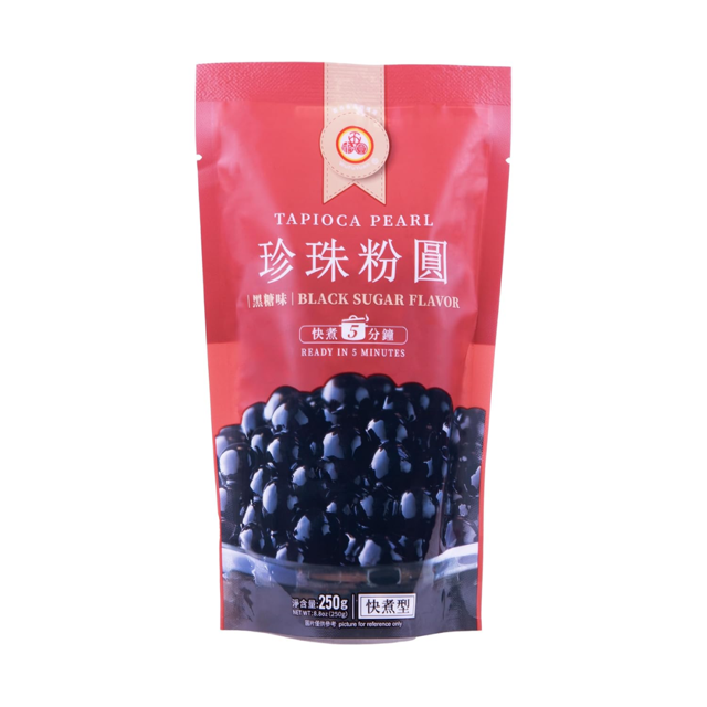 WuFuYuan Black Tapioca Pearl for Bubble Tea, 8.8 OZ (250 G) - Walmart.com