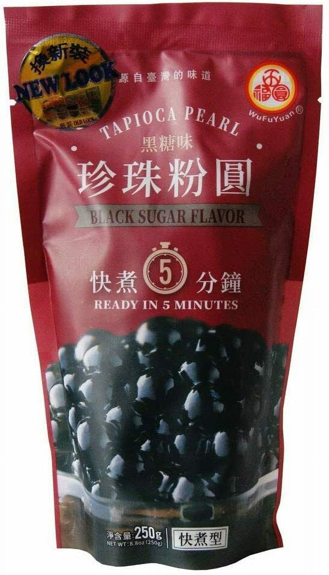 WuFuYuan Black Tapioca Pearl Boba - 8.8 Oz Pack - Walmart.com