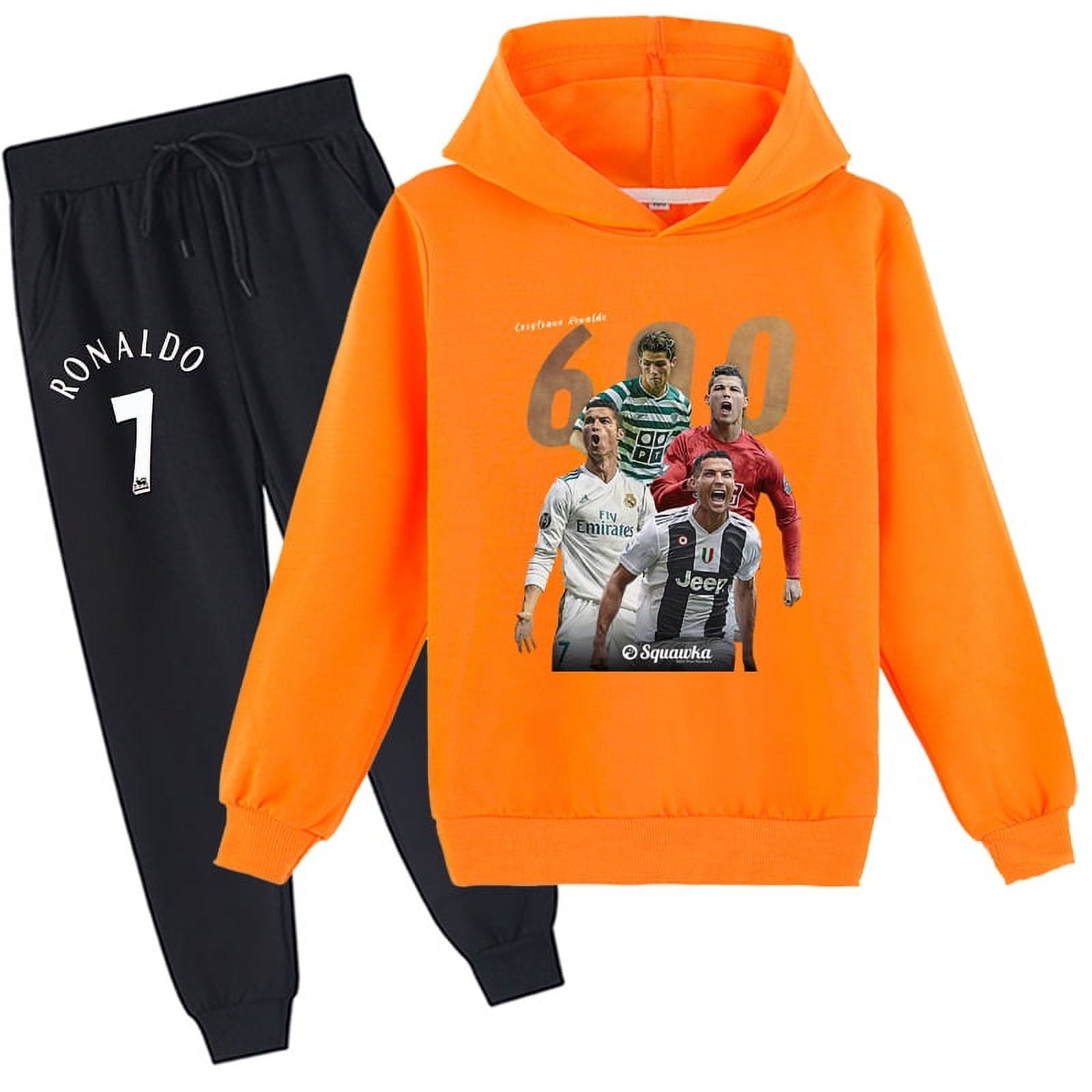 WuHakBackpack Cristiano Ronaldo Hoodie Set for Boys and Girls - Walmart.com