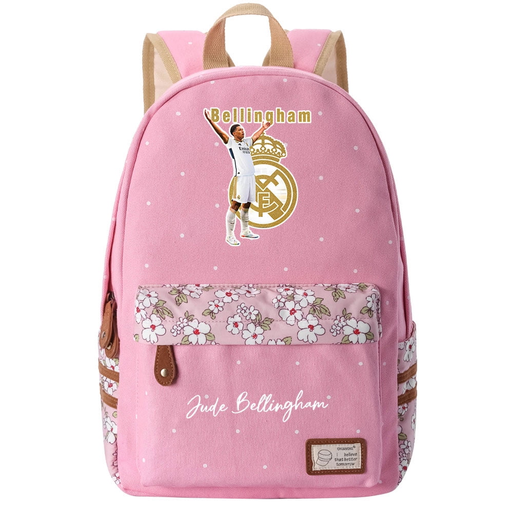 WuHakBackpack Jude Bellingham Children's Cartoon Pattern Backpack for ...