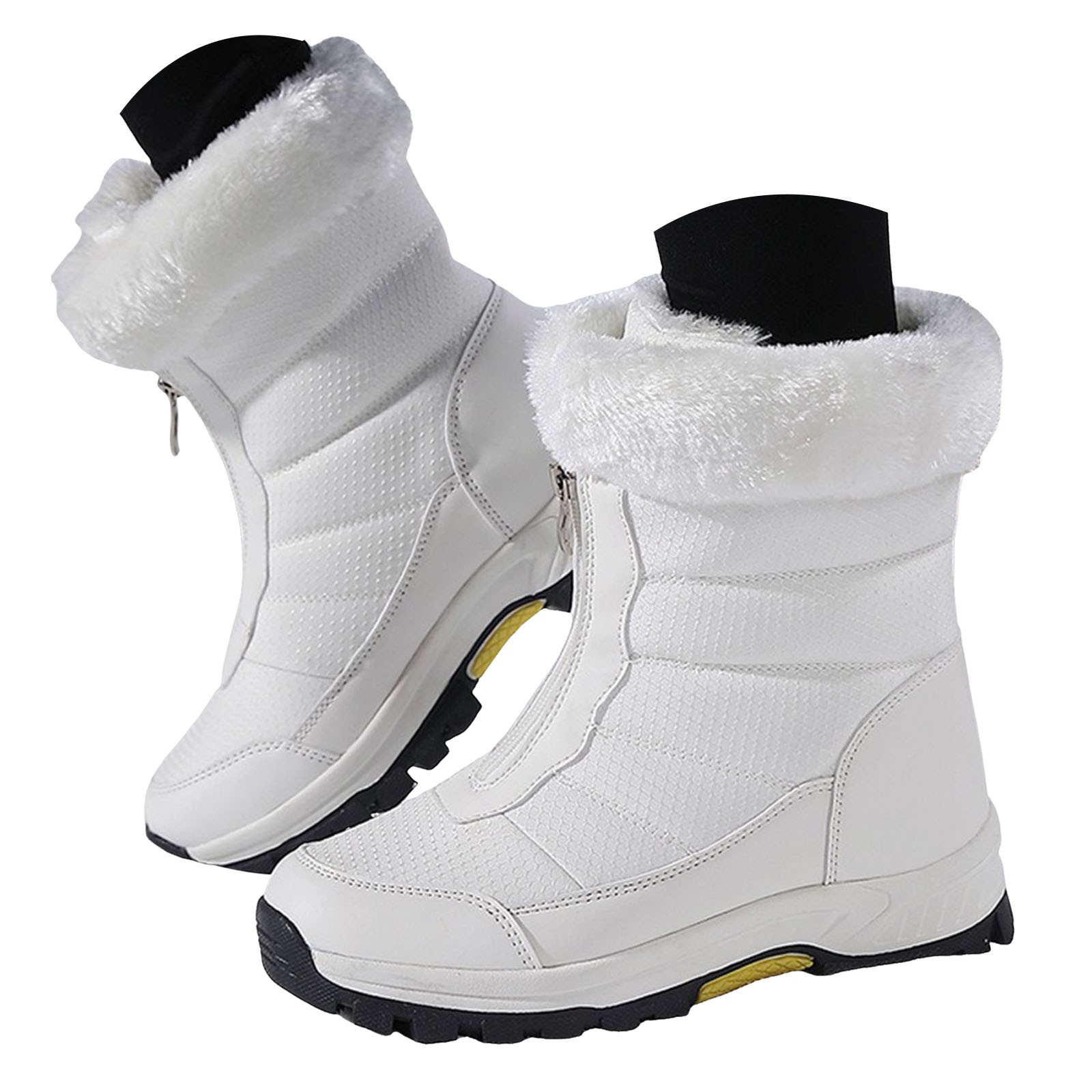 WuKongZK Elegant Boots Snow Winter Boots Women, Water Resistance ...