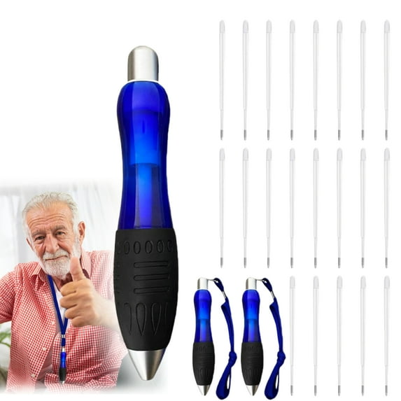WuPing Big Fat Pens Ballpoint Pens for Tremor, Arthritis, Parkinson ...
