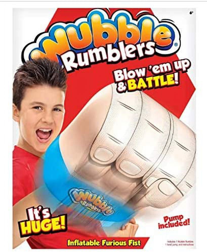 Wubble Rumblers Inflatable Furious Fist - HUGE Blow 'Em Up And Battle ...