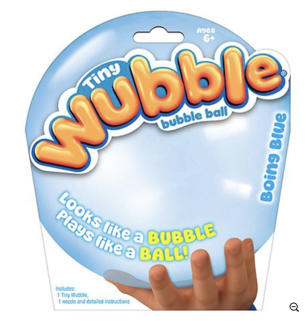 Wubble Tiny Bubble Ball Boing Blue - Walmart.com