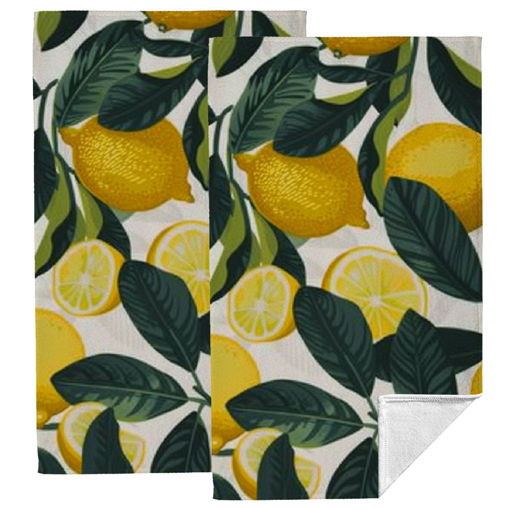 Swedish Dishcloths for Kitchen | Fruit Lemon Washable Dish Rags ...