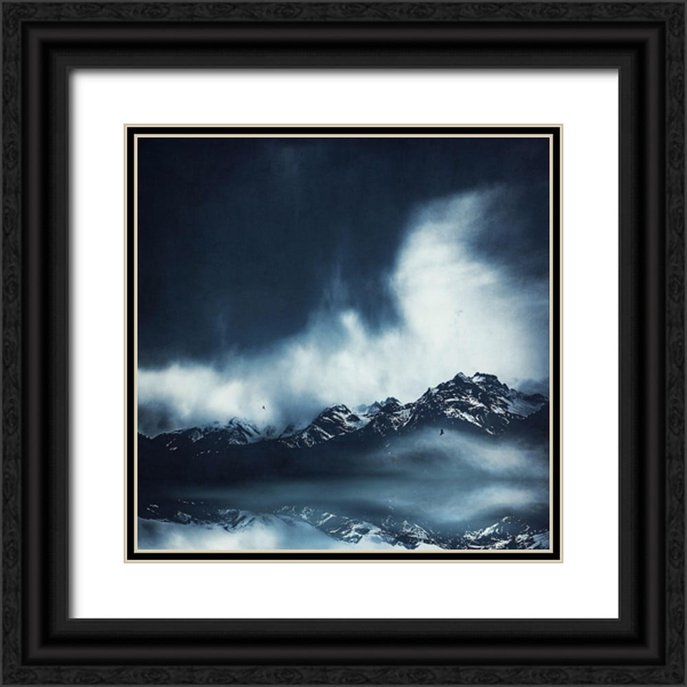 Wuestenhagen, Dirk 20x20 Black Ornate Wood Framed with Double Matting ...