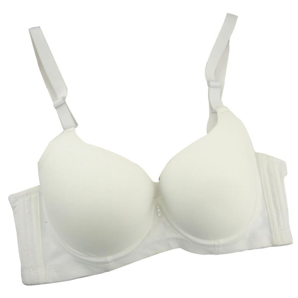 Wuffmeow Women Plus Size Bra Adjustable Seamless Lingerie Push Up Bra C ...