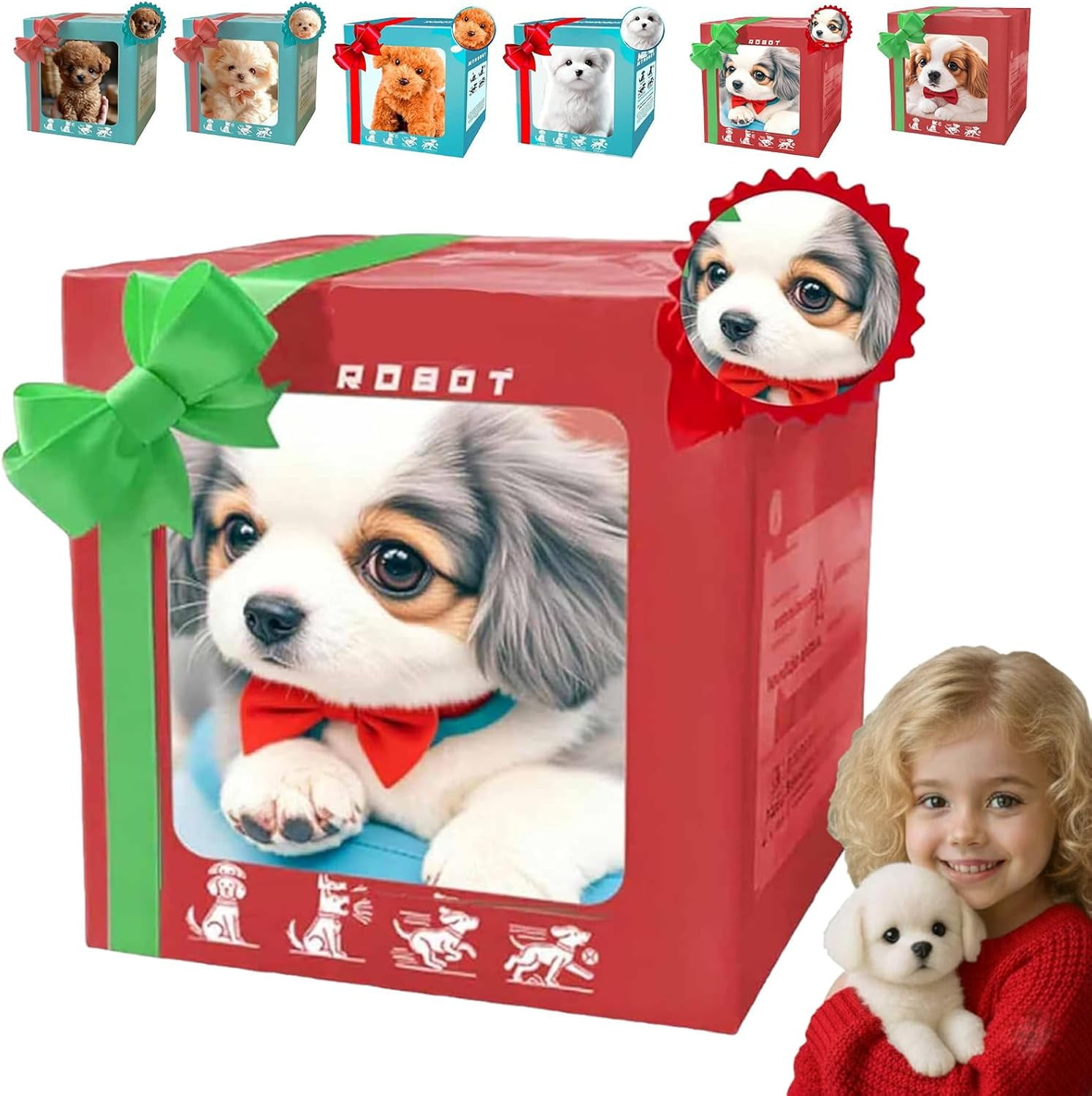 Wuffy Robot Dog, 2026 Upgrade Realistic Robot Puppy, Realistic Pet Toy ...