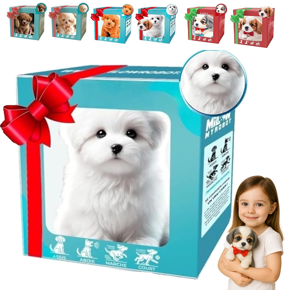 Wuffy Robot Dog, 2026 Upgraded Interactive Robot Puppy, Walking & Tail ...