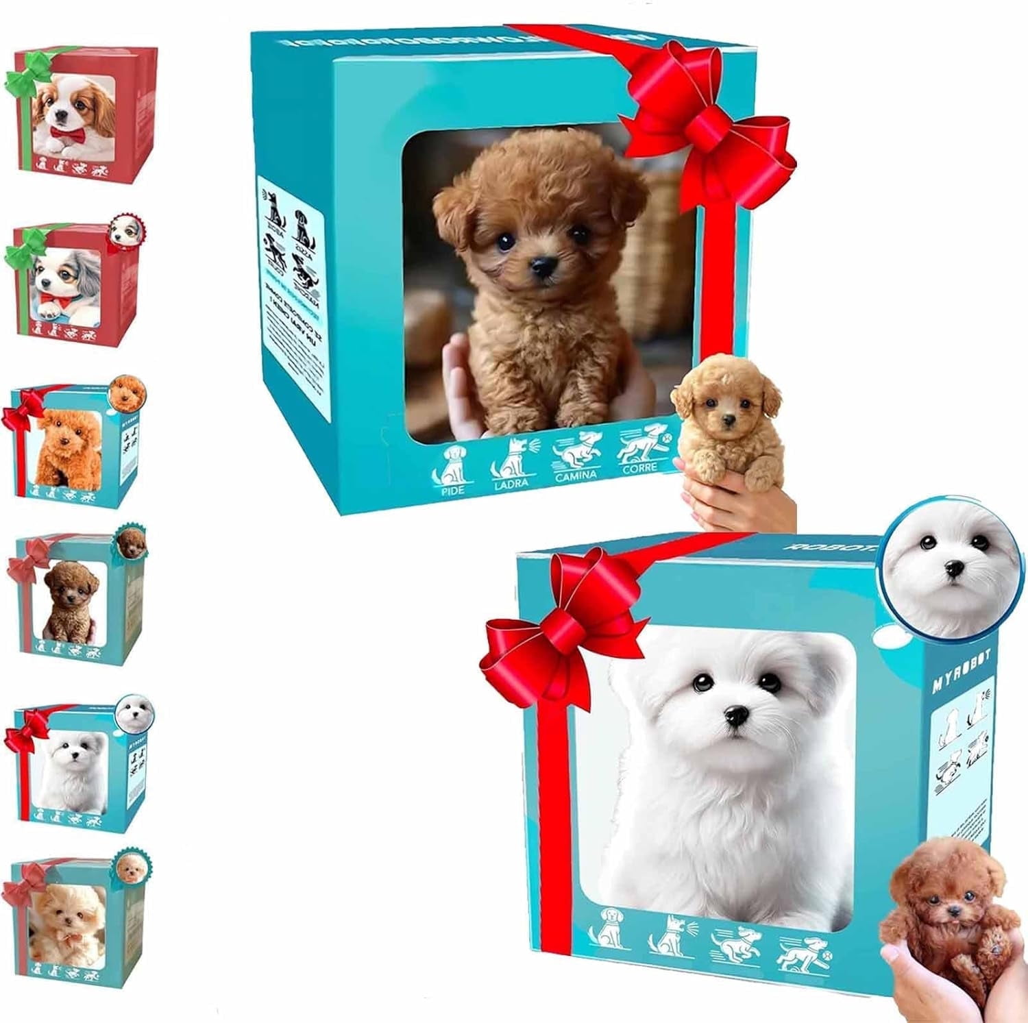 Wuffy Robot Puppy, Upgraded Robot Dogs That Act Like Real Dogs ...