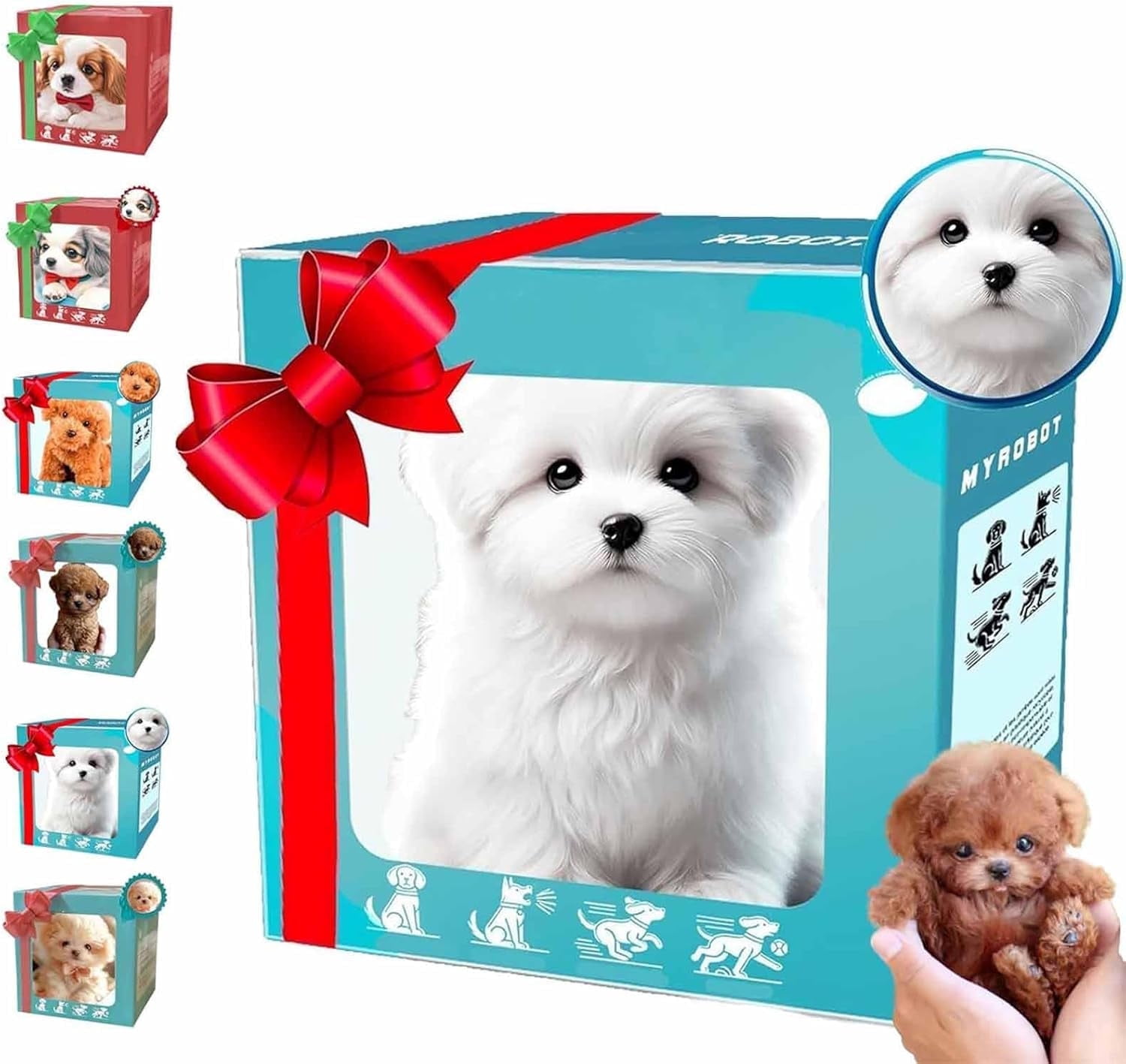 Wuffy Robot Puppy, Upgraded Robot Dogs That Act Like Real Dogs ...