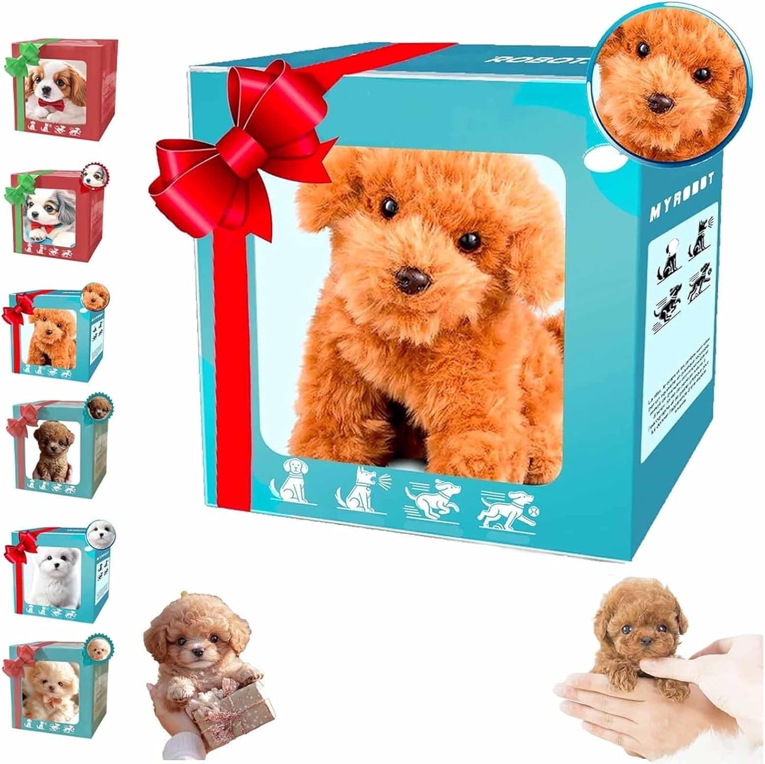 Wuffy Robot Puppy, Upgraded Robot Dogs That Act Like Real Dogs ...