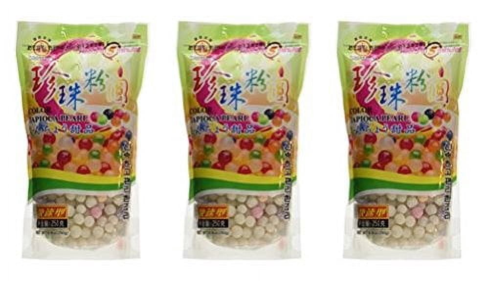 Wufuyuan - Colorful Tapioca Pearls 8.8 Oz (Pack of 3) - Walmart.com