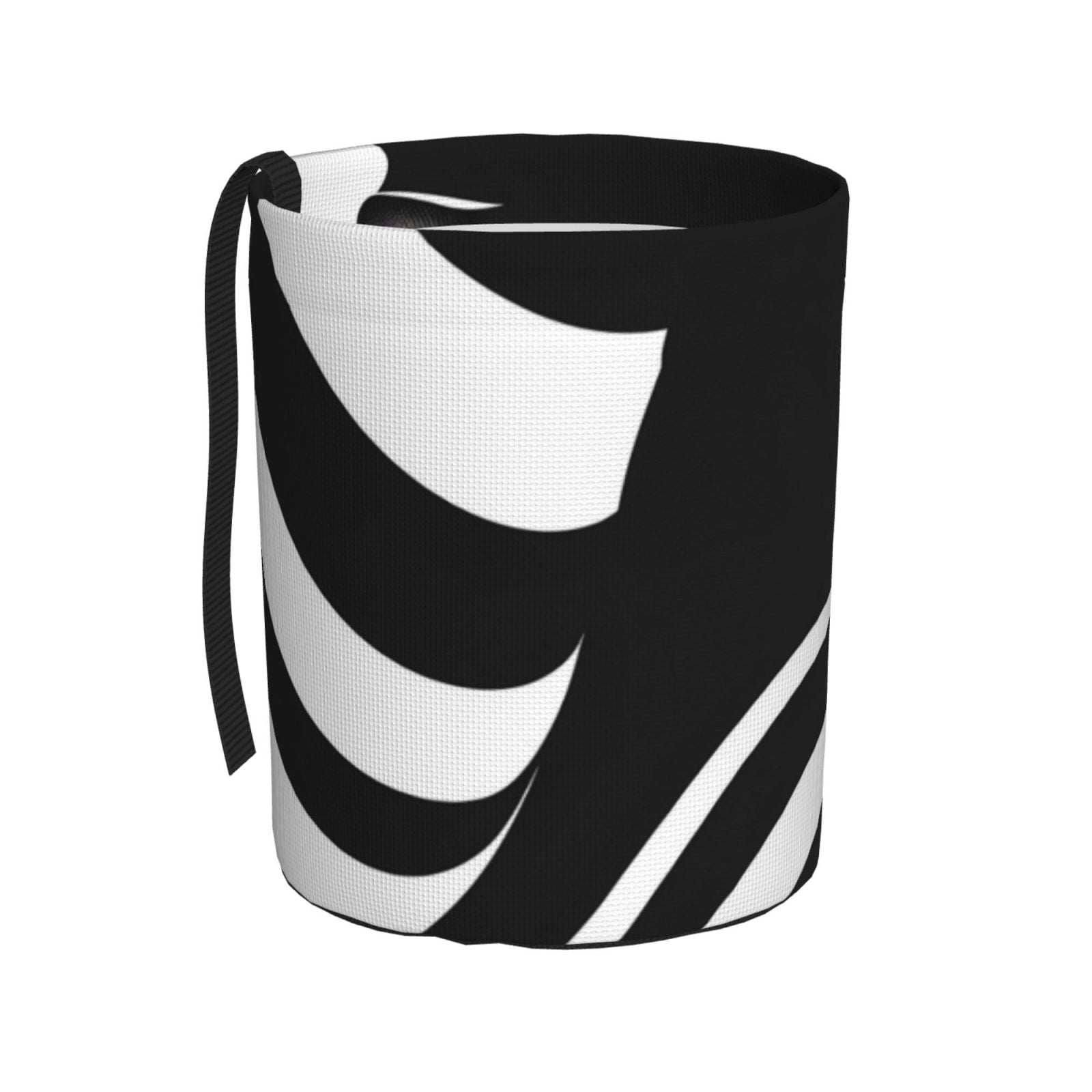 Wukai Abstract Monochrome Profile Print Car Trash Can - Easy to Clean ...