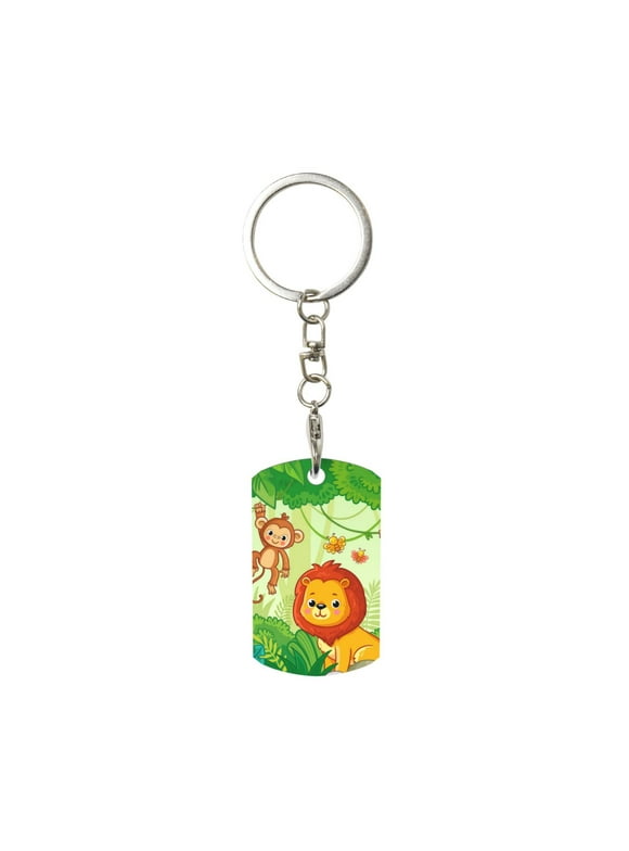 Keychain Jungle Animals