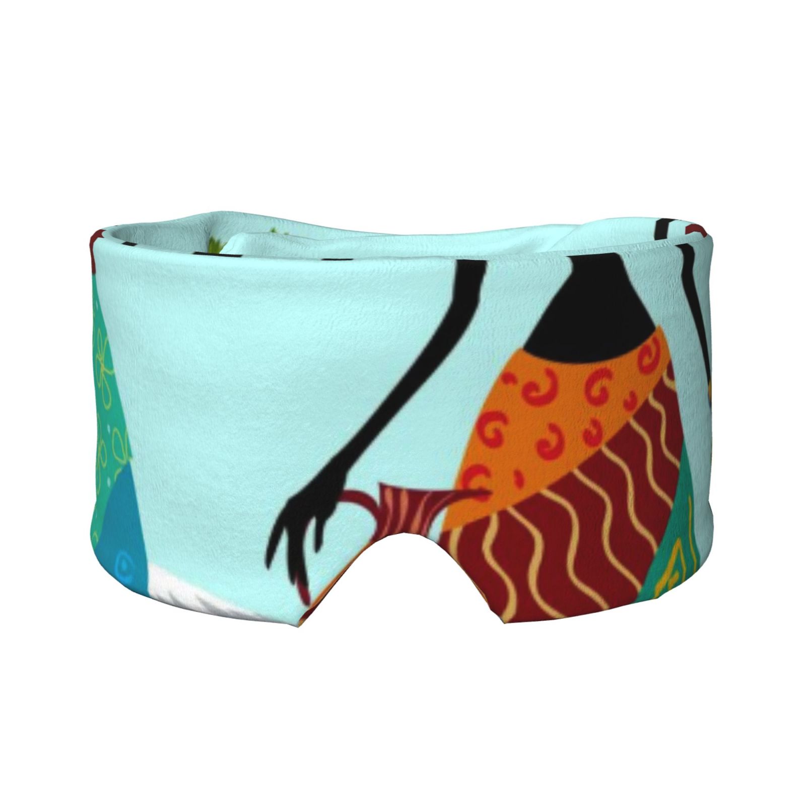 Wukai African Women Print Sleep Mask - Eye Mask for Sleeping, Ultra ...