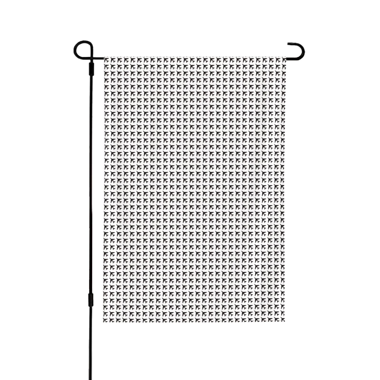 Wukai Airplane Garden Flags Double Sided Welcome Garden Yard House ...