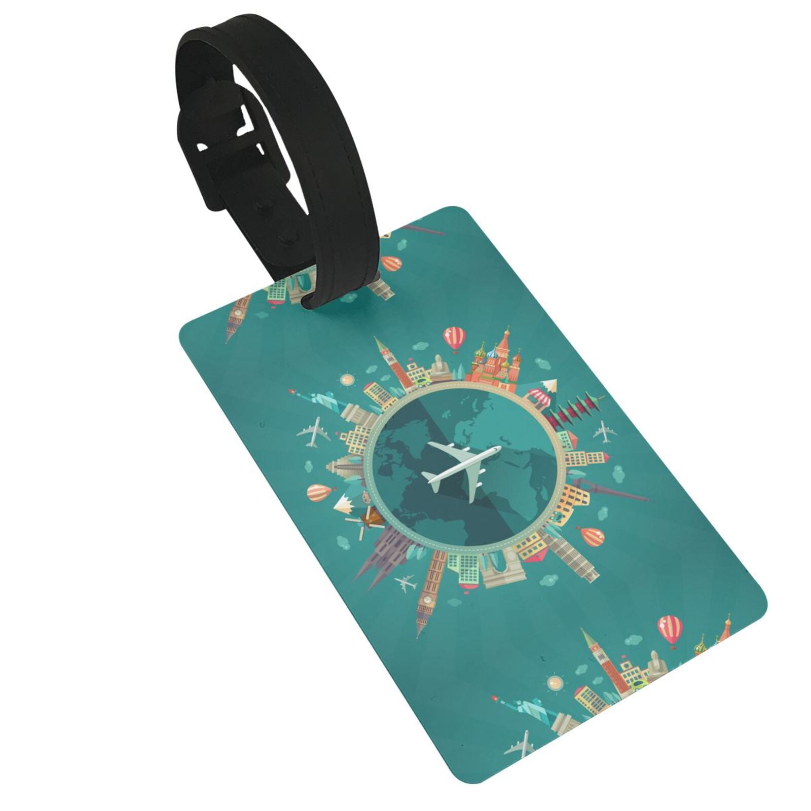 Wukai Around The Planet Stylish and Durable Travel Luggage Tags ...