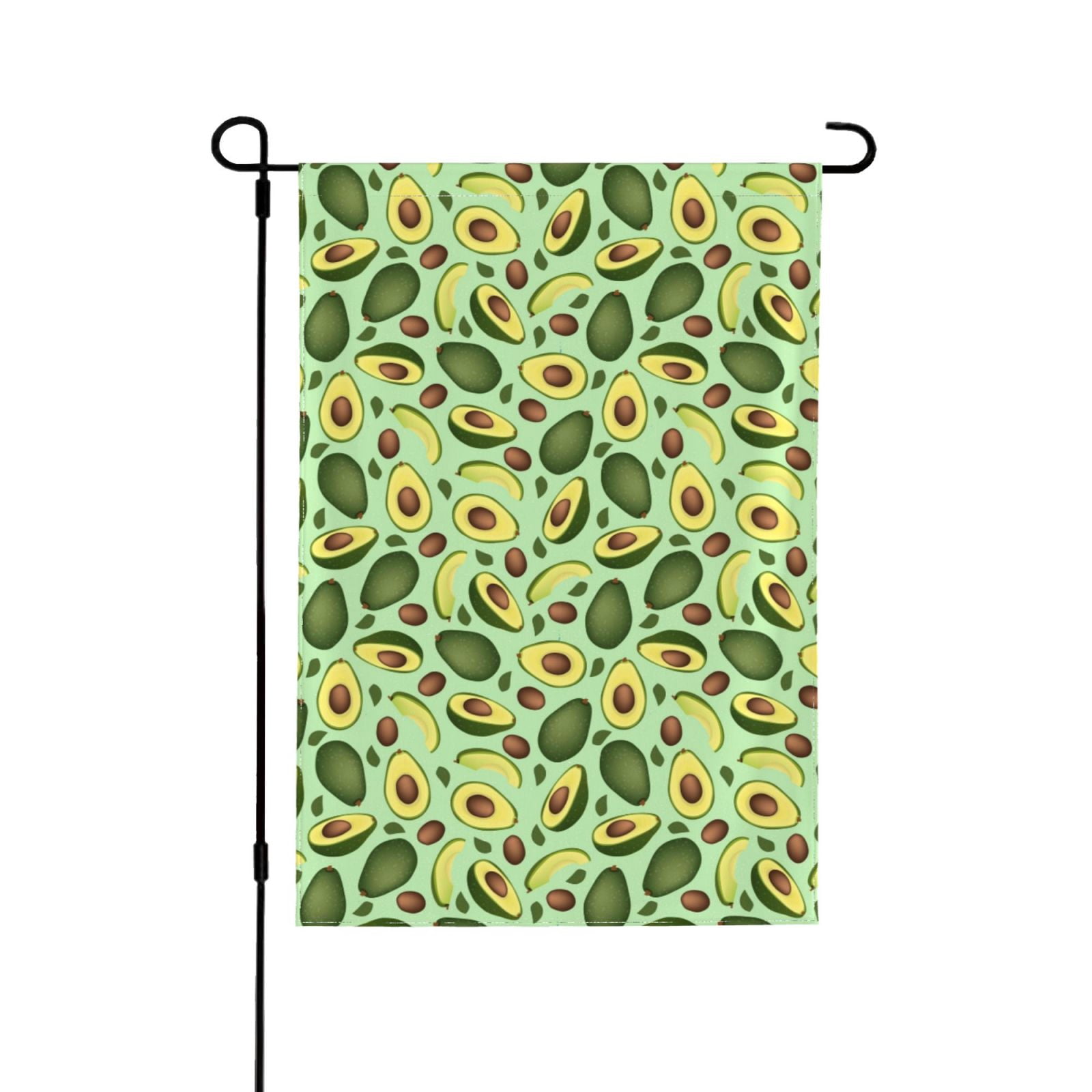 Wukai Avocado With Seeds Garden Flags Double Sided Welcome Garden Yard ...