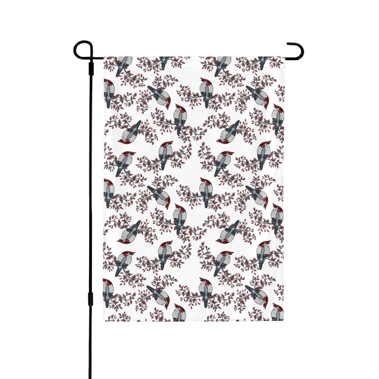 Wukai Bird Garden Flags Double Sided Welcome Garden Yard House Flags ...