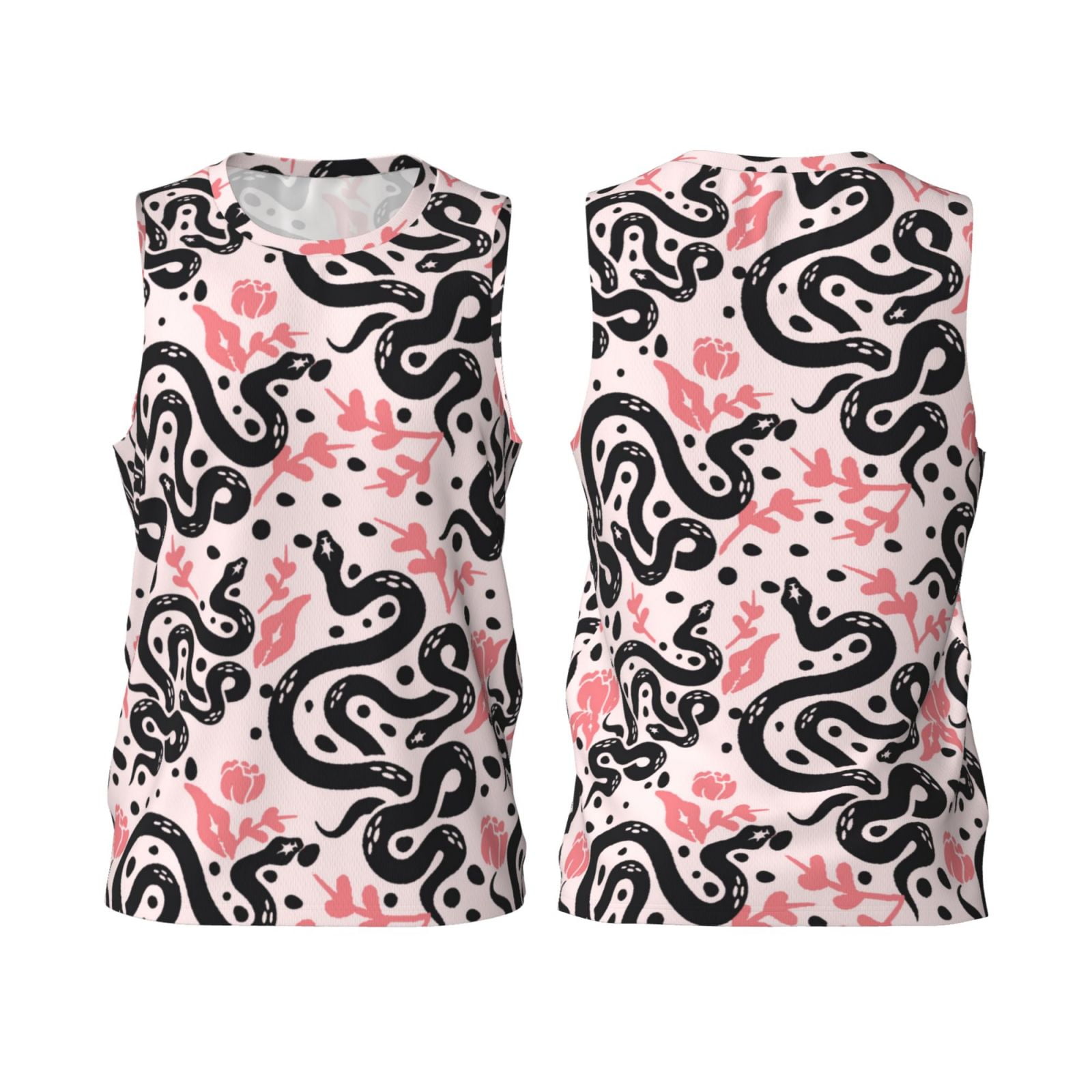 Wukai Black Snake Men’s Basketball Jersey - Walmart.com