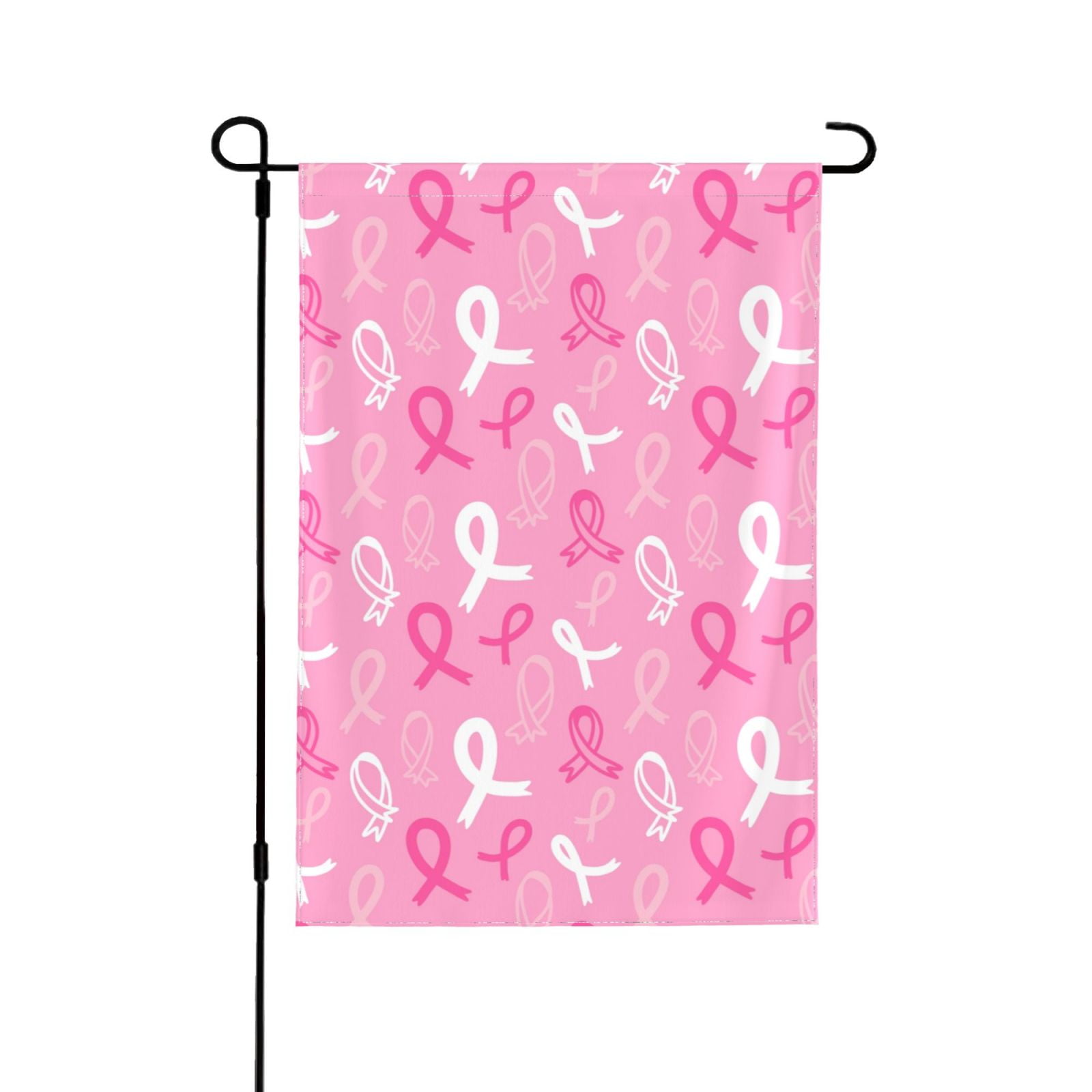 Wukai Breast Cancer Awareness (3) Garden Flags Double Sided Welcome ...