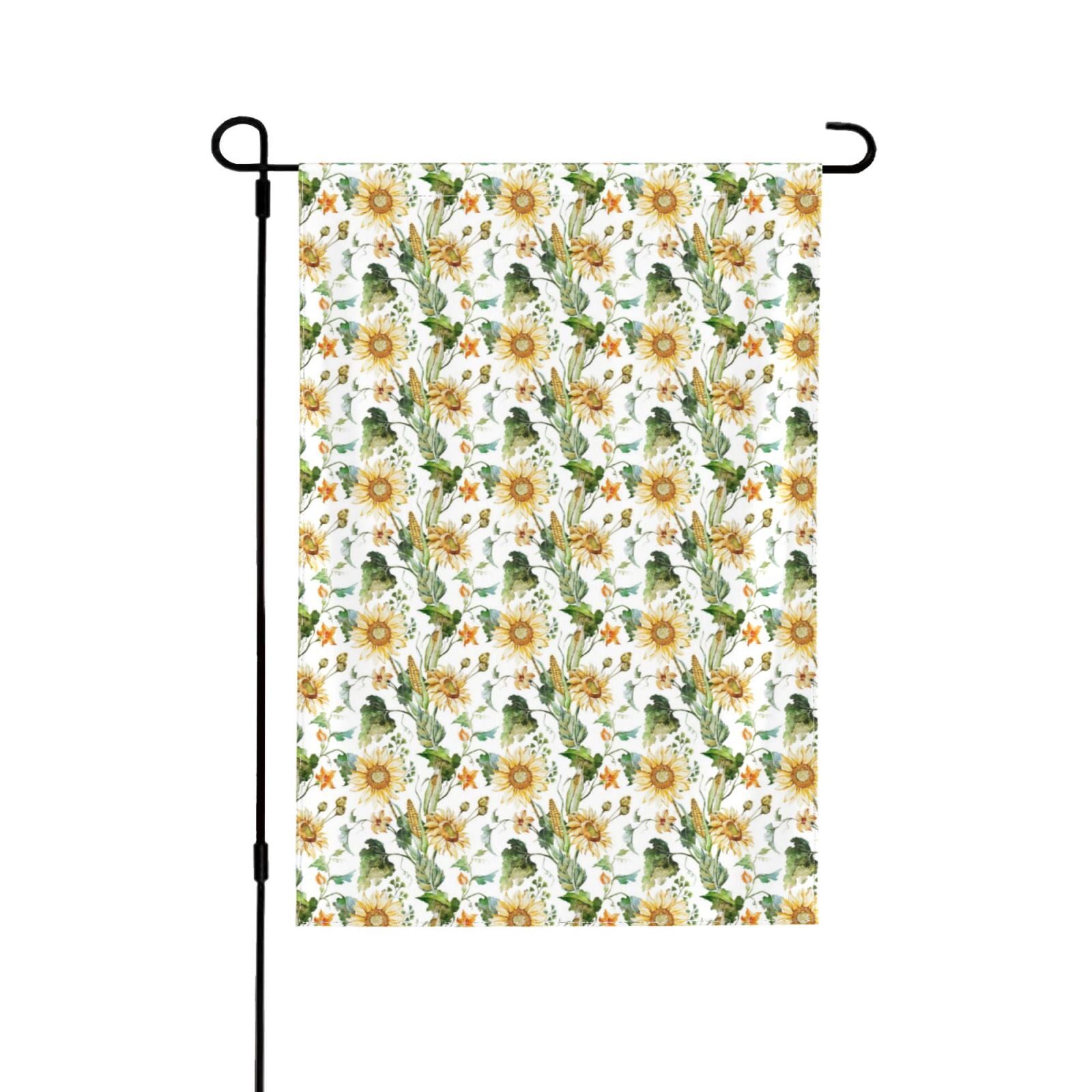 Wukai Bright Sunflowers Garden Flags Double Sided Welcome Garden Yard ...