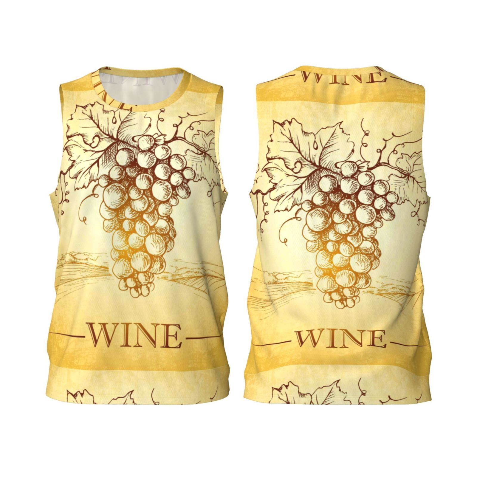 Wukai Bunch of Grapes Men’s Basketball JerseyLarge - Walmart.com