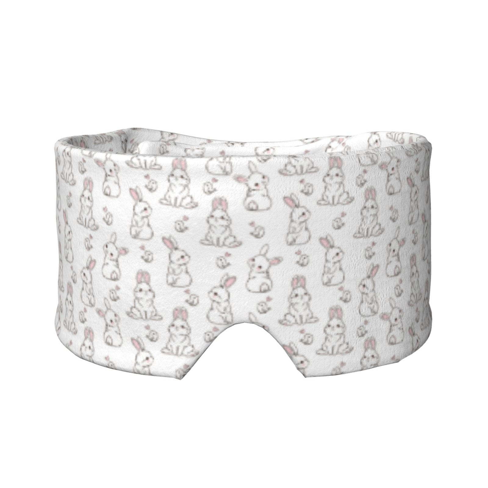 Wukai Bunny And Bird Print Sleep Mask - Eye Mask for Sleeping, Ultra ...