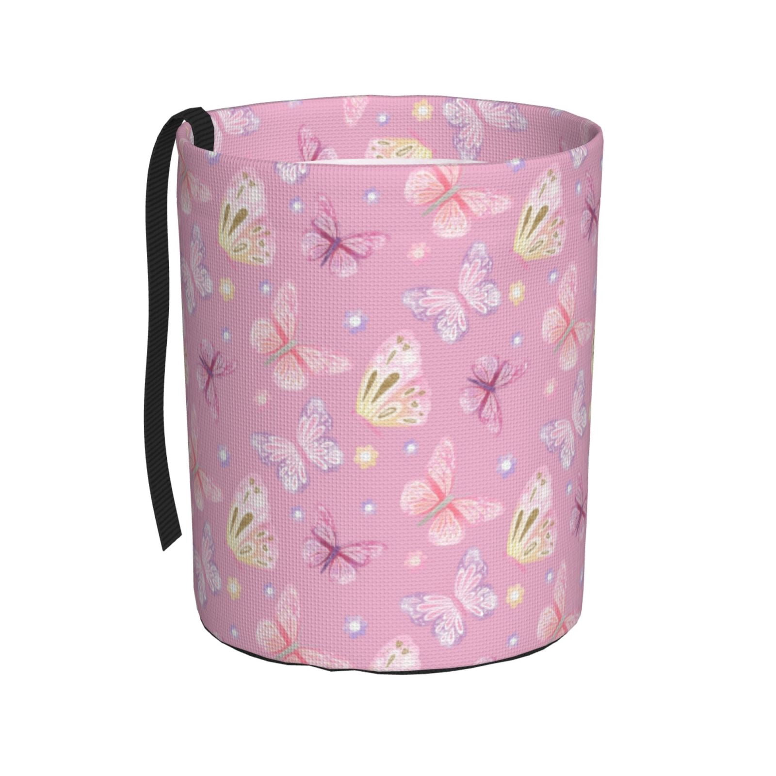 Wukai Butterfly 1 Print Car Trash Can - Easy to Clean Hanging Garbage ...