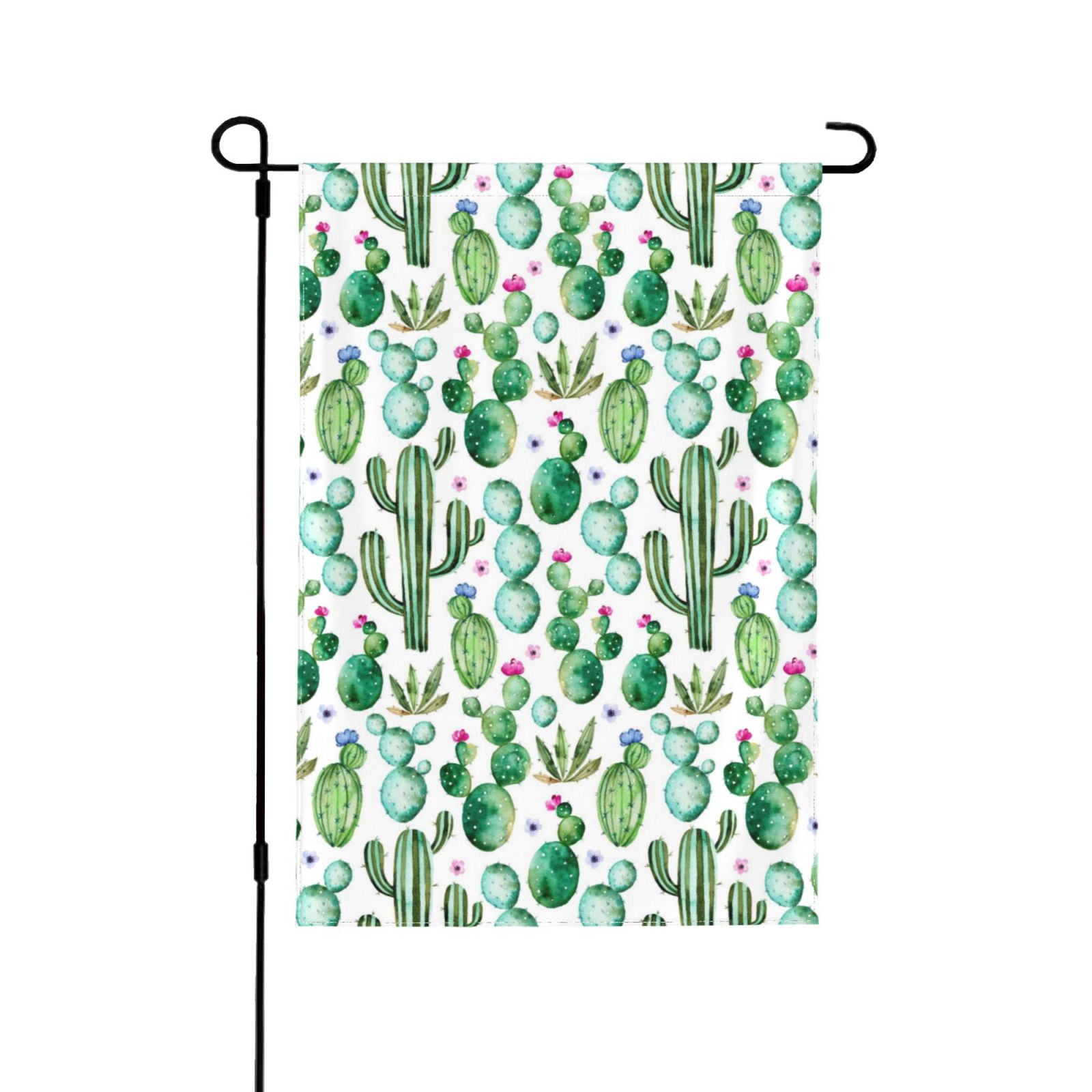 Wukai Cactus Plants1 Garden Flags Double Sided Welcome Garden Yard ...