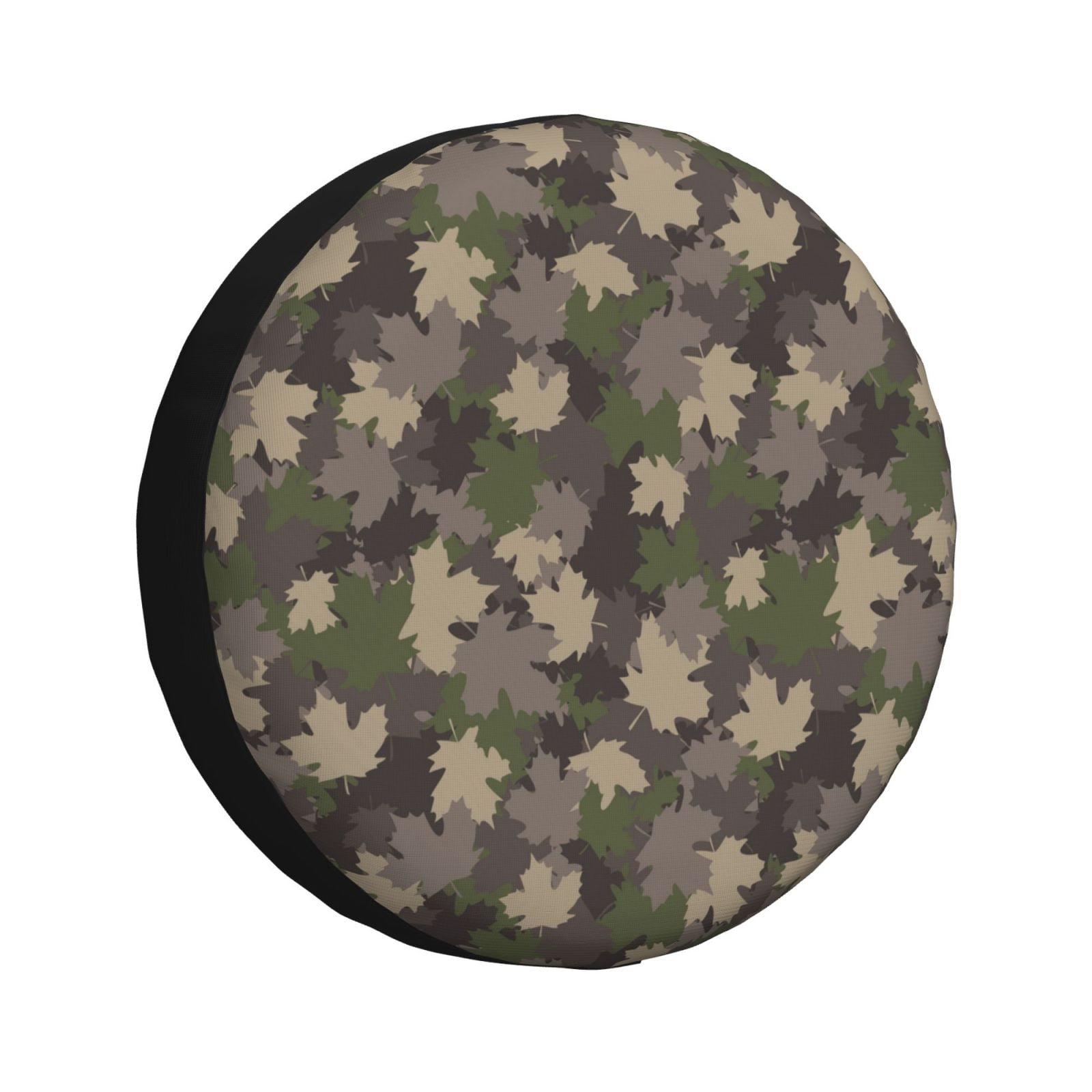 Wukai Camouflage maple Print Spare Tire Cover for RV Trailer,Waterproof ...