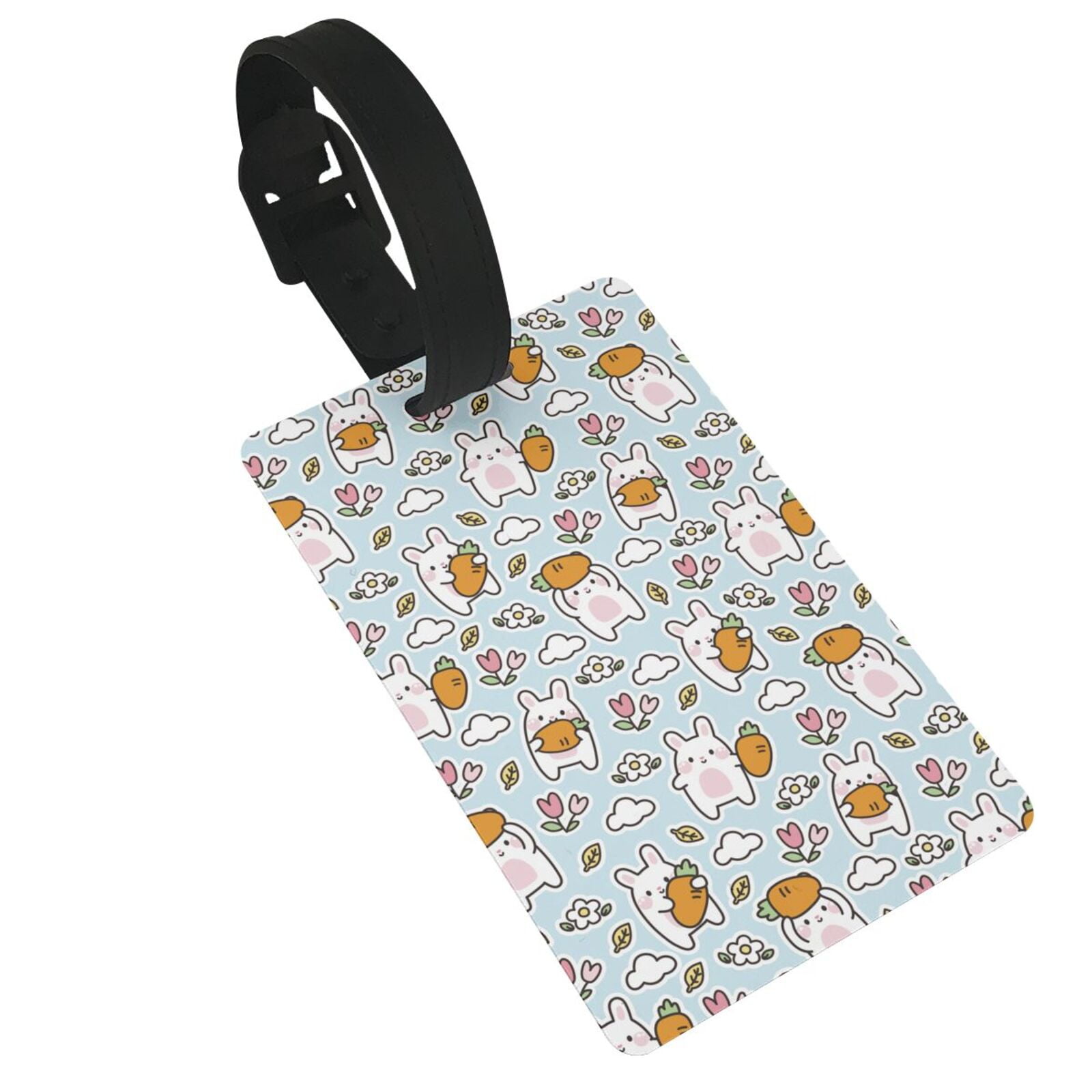 Wukai Carrot Rabbit Stylish and Durable Travel Luggage Tags: Waterproof ...