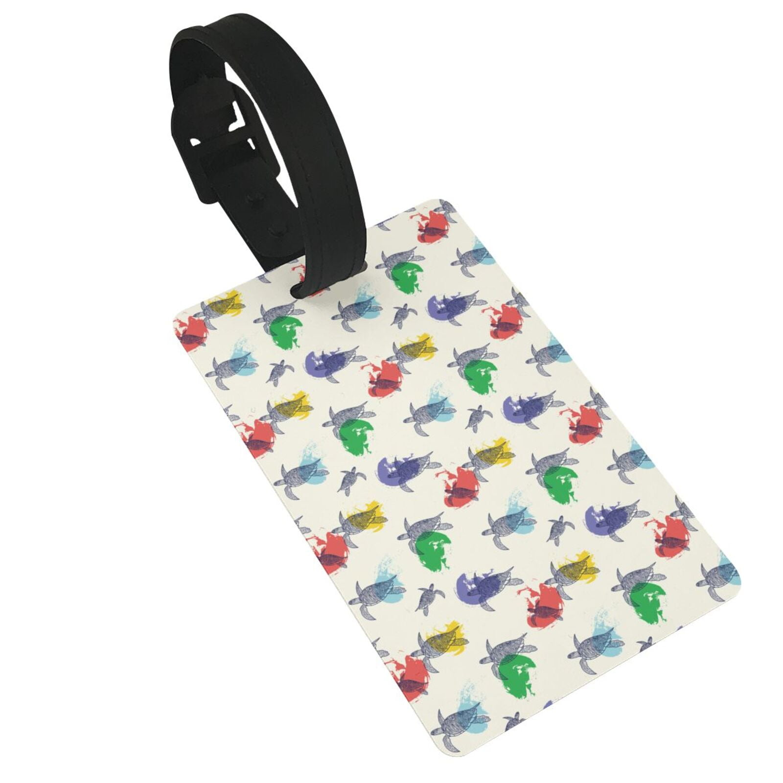 Wukai Cartoon Sea Turtle Stylish and Durable Travel Luggage Tags ...