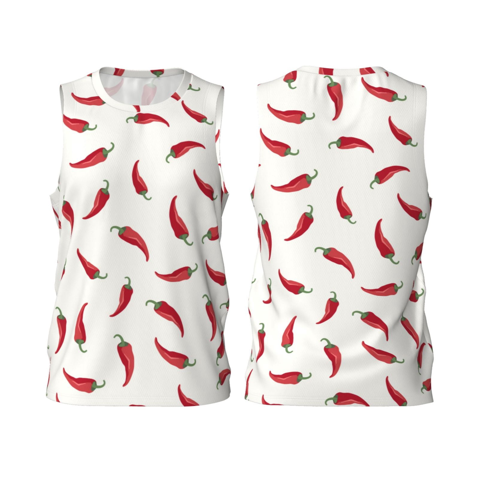 Wukai Chili Men’s Basketball JerseySmall - Walmart.com