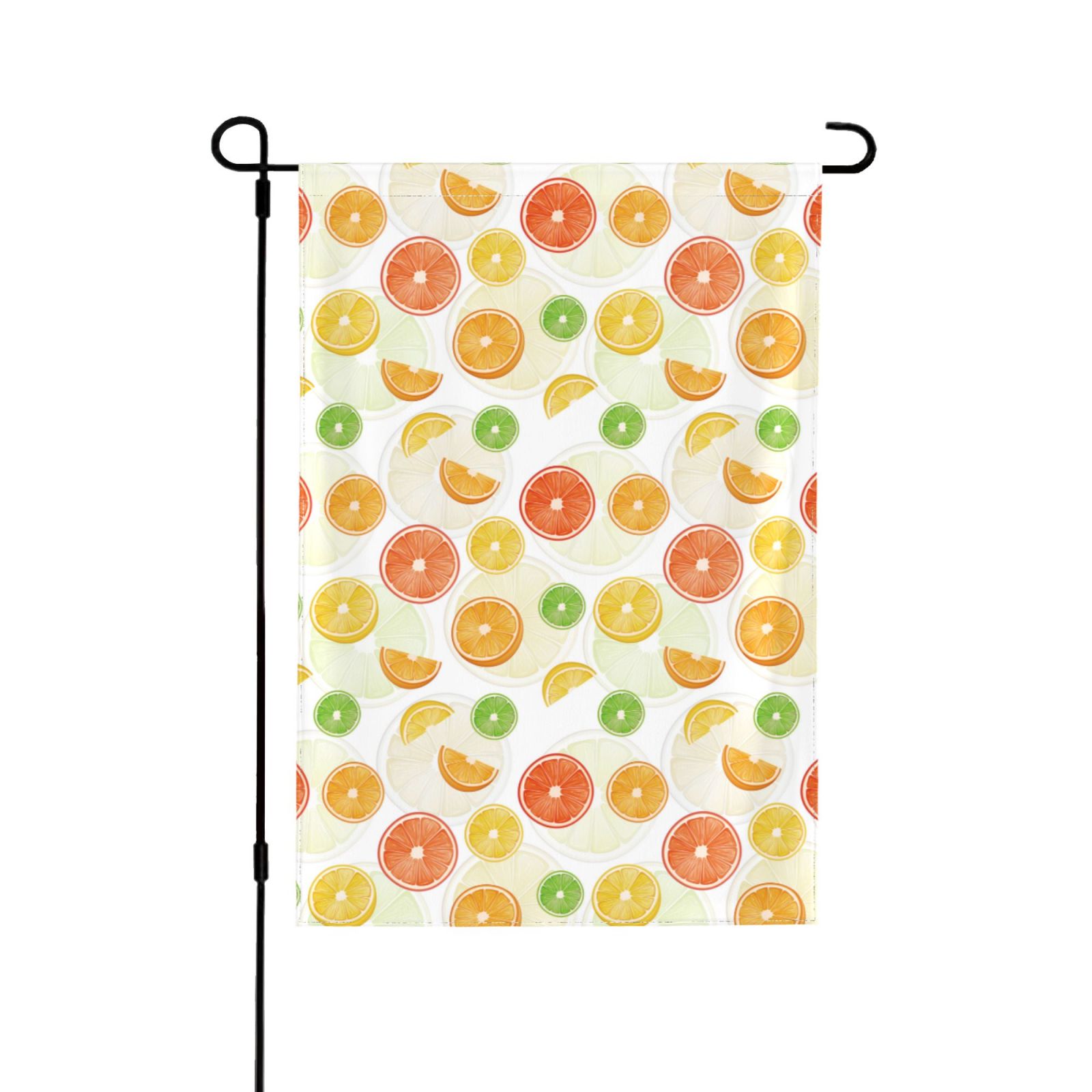 Wukai Colorful Lemons Garden Flags Double Sided Welcome Garden Yard ...