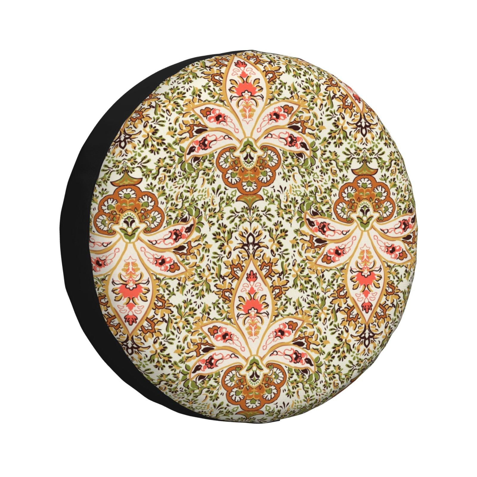 Wukai Colorful Paisley Print Spare Tire Cover for RV Trailer,Waterproof ...