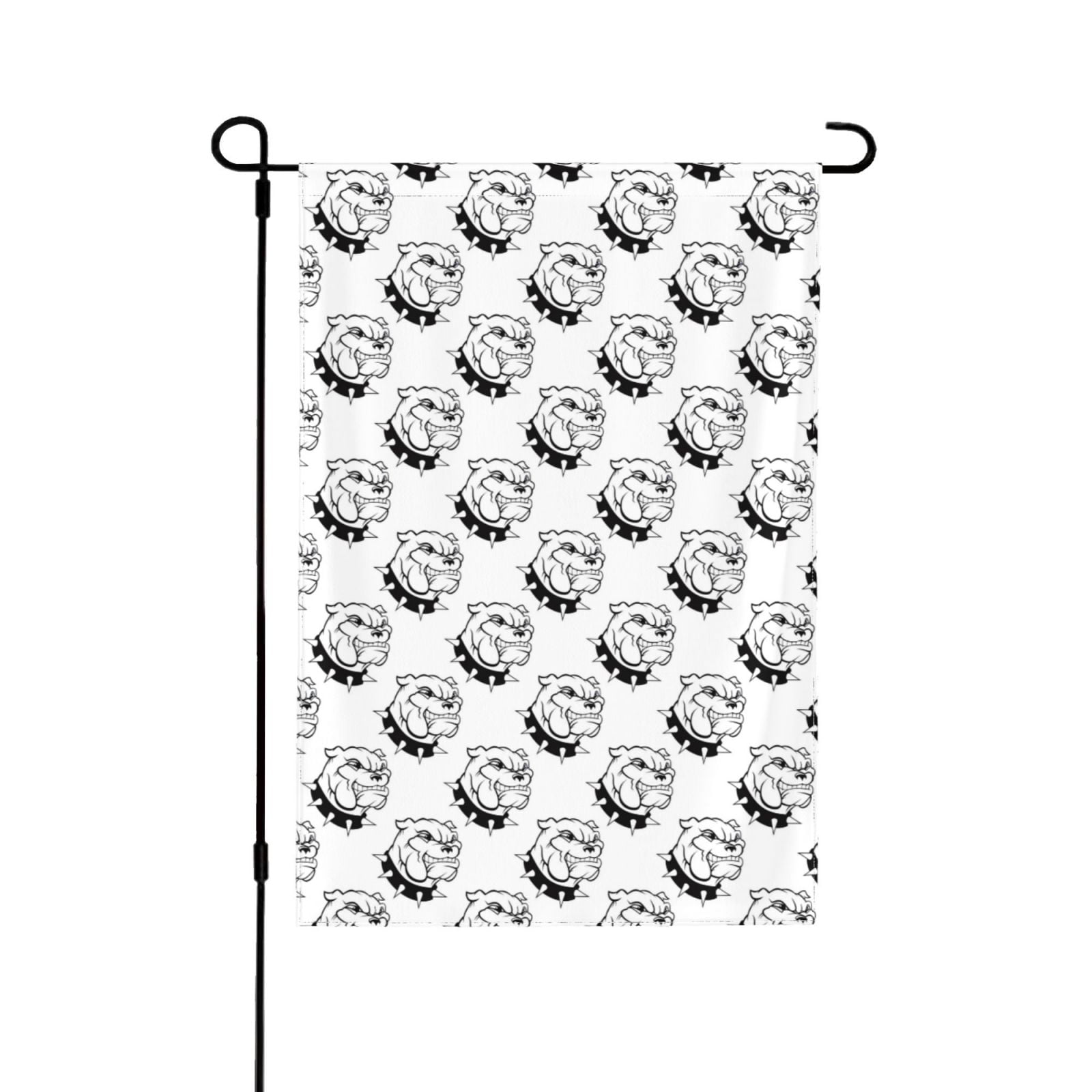 Wukai Cool Dog Garden Flags Double Sided Welcome Garden Yard House ...