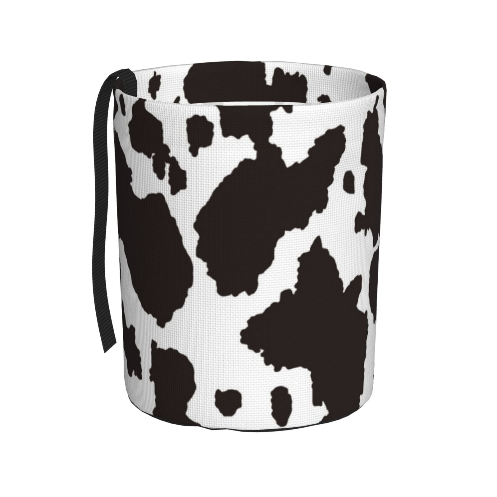 Wukai Cow Skin 2 Print Car Trash Can - Easy to Clean Hanging Garbage ...